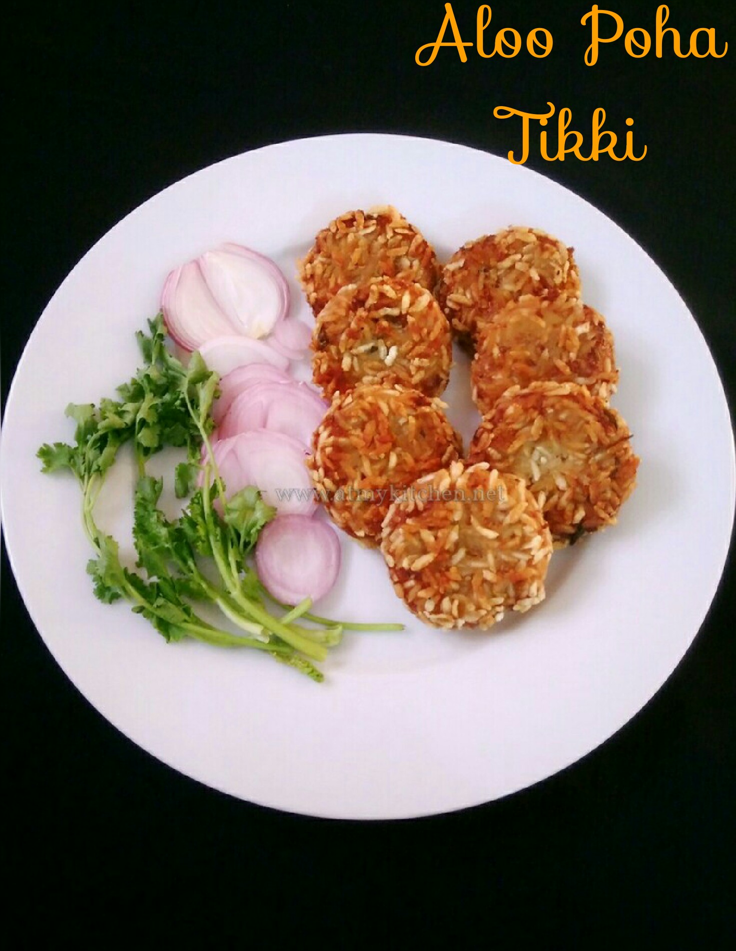 Aloo poha tikki recipe / How to make aloo poha tikki recipe / Crispy ...