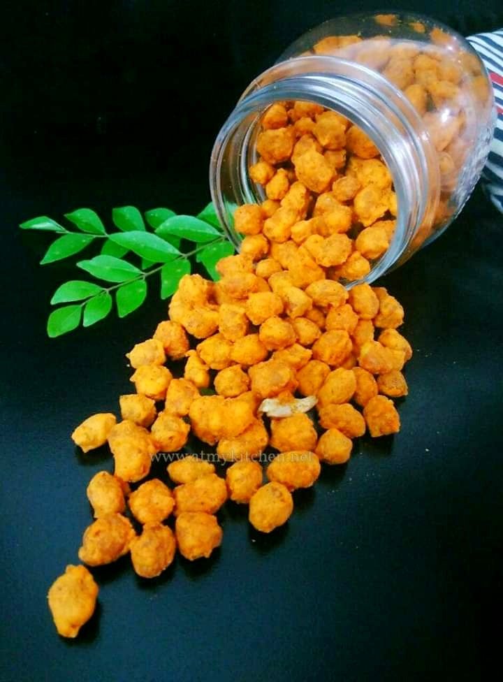 Masala peanuts/ Masala Kadalai recipe/ How to make easy crispy fried ...