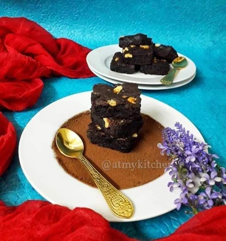 Rajma Brownies Recipe / Kidney Beans Brownies Recipe / Gluten Free ...
